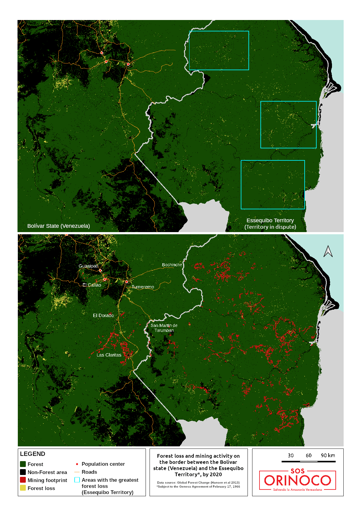 Venezuela and Guyana Threaten Biodiversity in the Disputed Essequibo ...